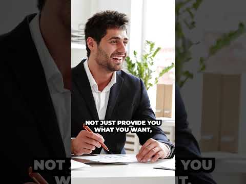 not just what you want - but what you NEED