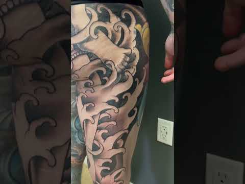 Nick Baxter & Jeff Ensminger Collaboration Back Tattoo