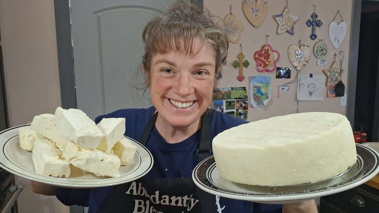 Make Cultured Butter & Cheddar Cheese with me!