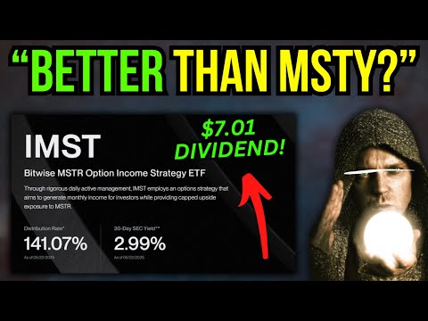 NEW MSTY ETF "Competitor" Just Announced a $7.01 Dividend!
