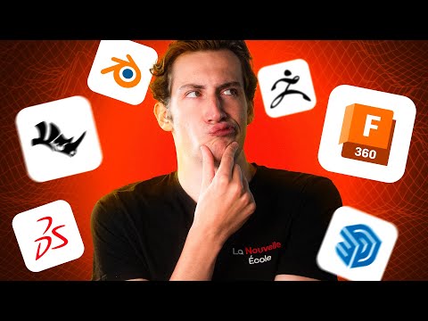 Quel est le MEILLEUR logiciel de MODÉLISATION 3D ?