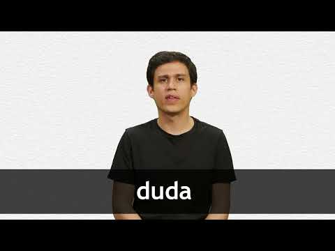 English Translation of “DUDA” | Collins Spanish-English Dictionary