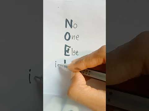 Do you know NOEL meaning #satisfying #youtubeshorts #art #cover #shorts