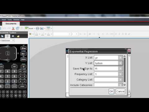 Curve Fitting with Exponential and Logarithmic Models
