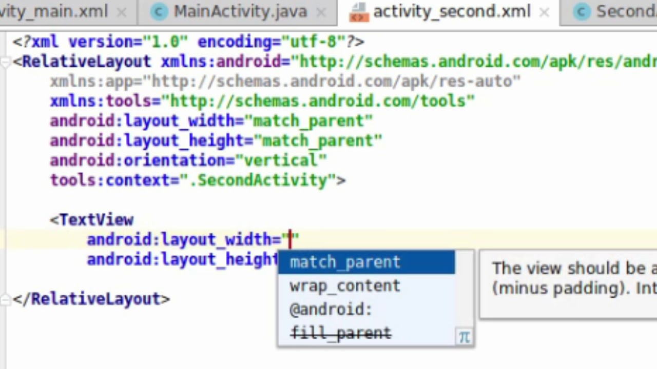 How do I get a button to open another activity in Android Studio? Tutorial
