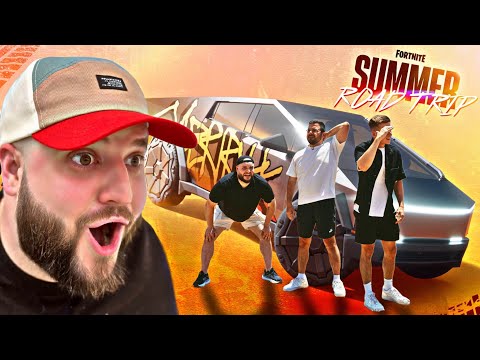 We Drove The CYBERTRUCK From Fortnite IN REAL LIFE 🤯