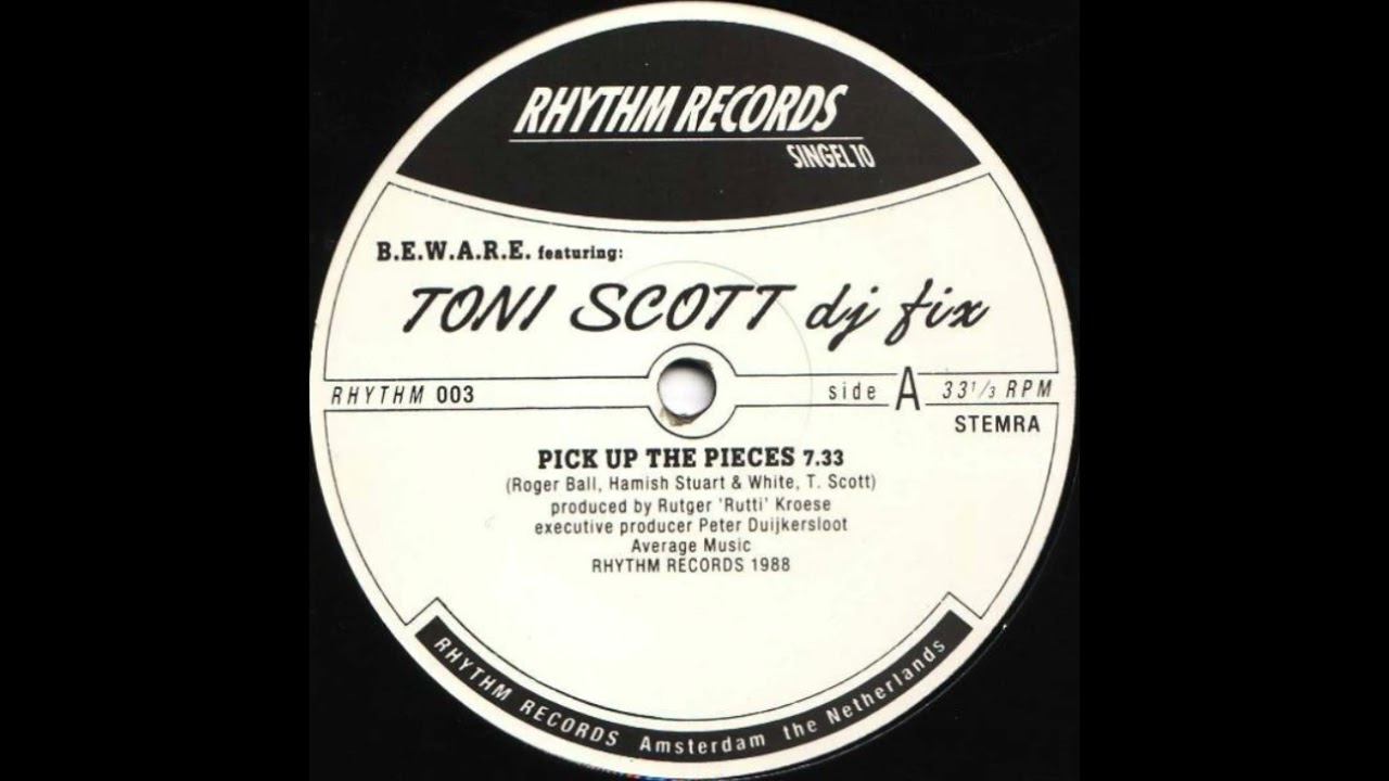 B.E.W.A.R.E Ft Toni Scott - Pick Up The Pieces (Club Classic 1988)