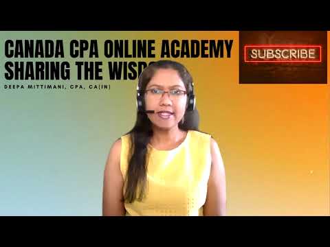 Webinar Alert- Canada CPA CFE Day 1- Approach Strategy and tips for success.