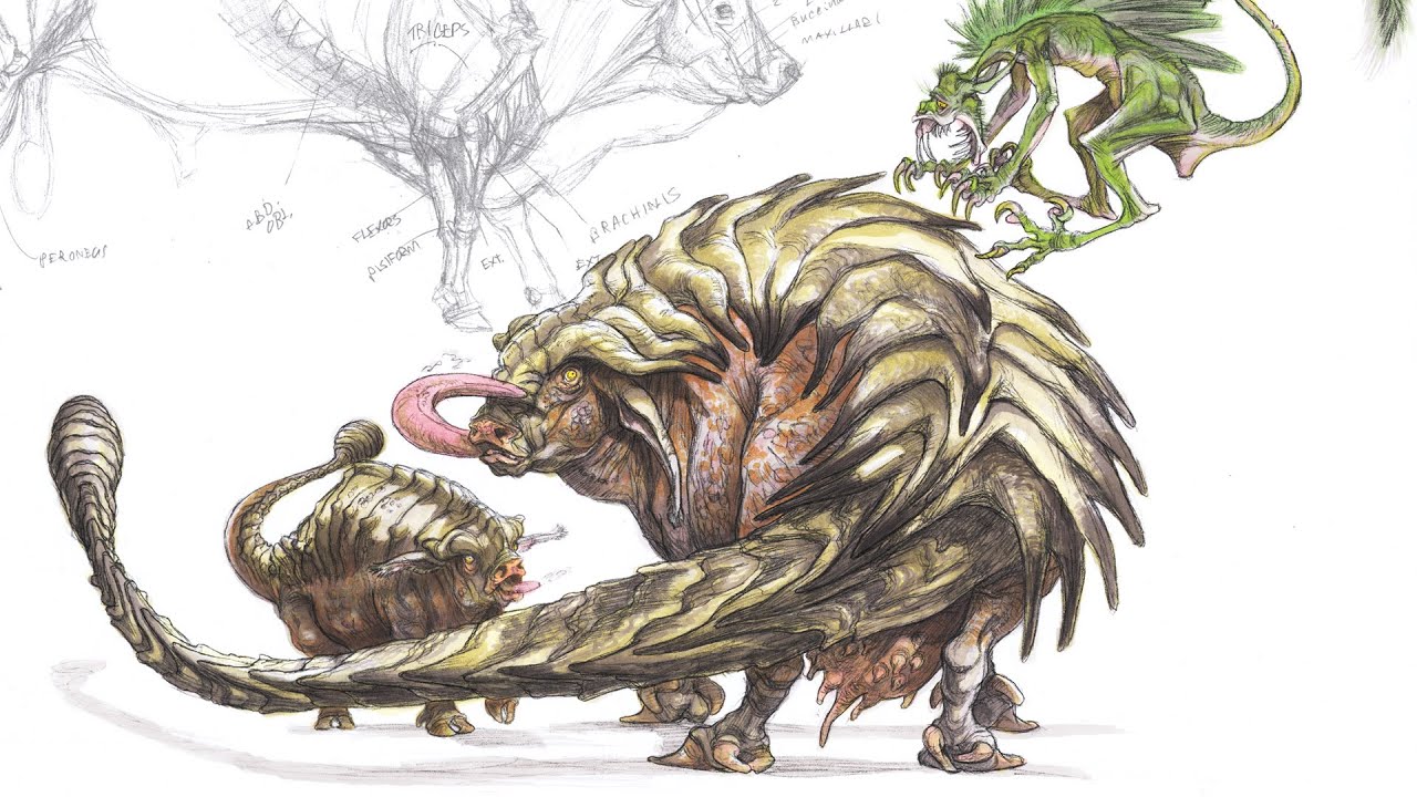 Creature Design with Terryl Whitlatch 1 Bovine Creature, Moo Monster
