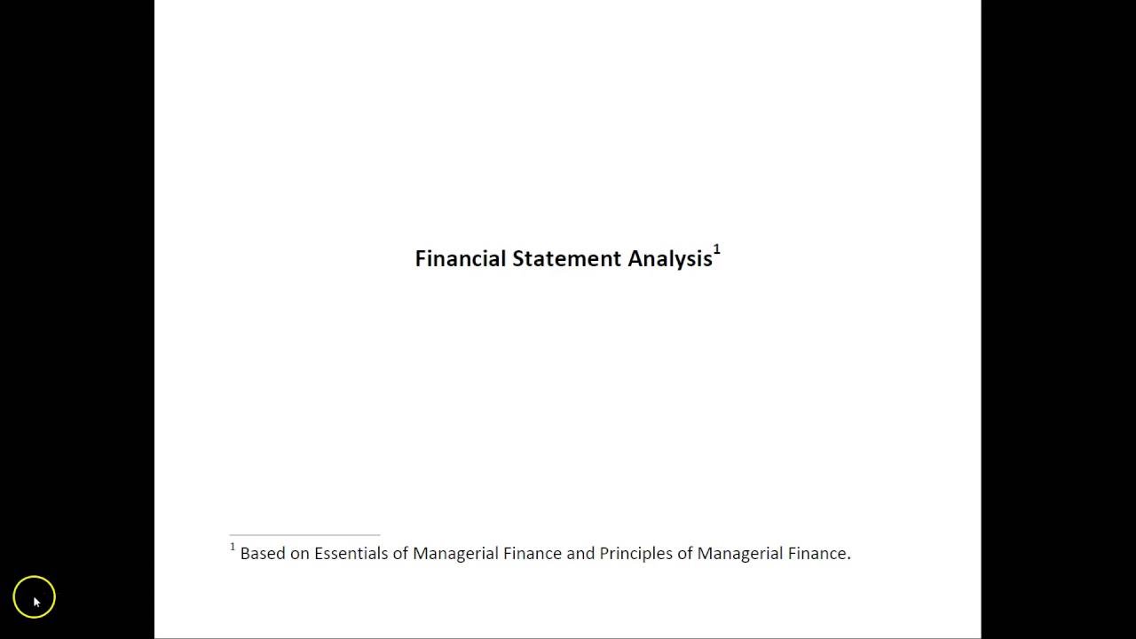 Understanding Financial Statement Analysis: A Comprehensive Guide | Galaxy.ai
