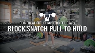 Snatch Exercises: Olympic Weightlifting Exercise Library: Exercise Demo ...