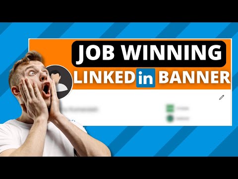 Create a job WINNING LinkedIn Background Photo (Banner) | How to guide | Background photo examples