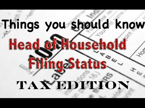 Head of Household Filing Status – Things You Should Know