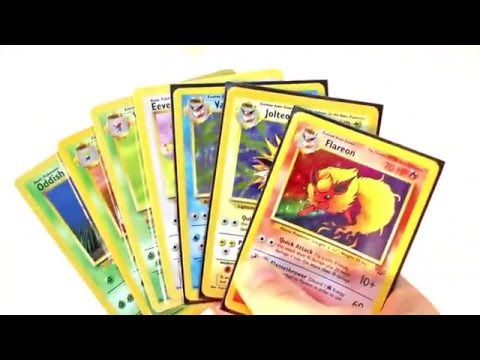 (AUS) Pokemon Holographic Cards: VAPOREON, FLARION & JOLTEON - THE ICONIC JUNGLE EVOLUTION SET | 004
