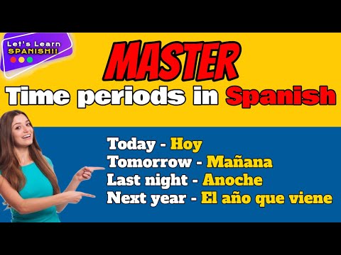 Mastering Time Periods in Spanish Made Easy