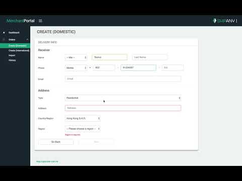 ShipAny - Submit SF Express Order in ShipAny Portal