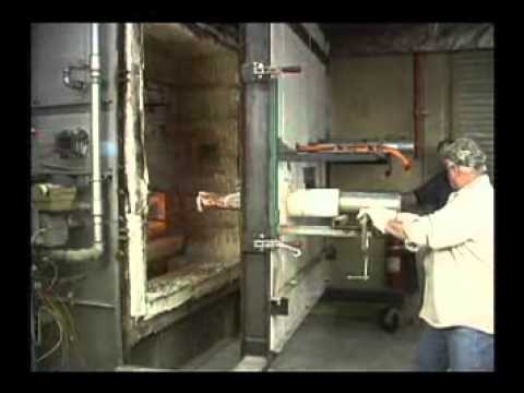 One Hour Gyp Wall Fire Test