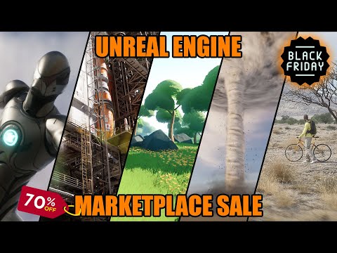 Unreal Engine Marketplace Black Friday Mega-Sale 2022 | Top 10 Assets & What To Buy | Up To 70% Off