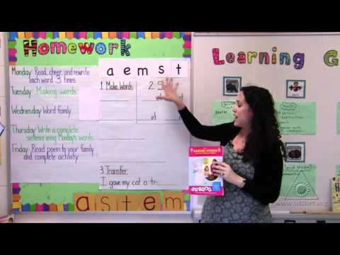 Word Work at Home: Providing Opportunities to Practice Spelling (Virtual Tour)