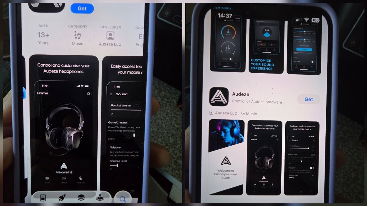 The Audeze Maxwell 2 app is on iOS,