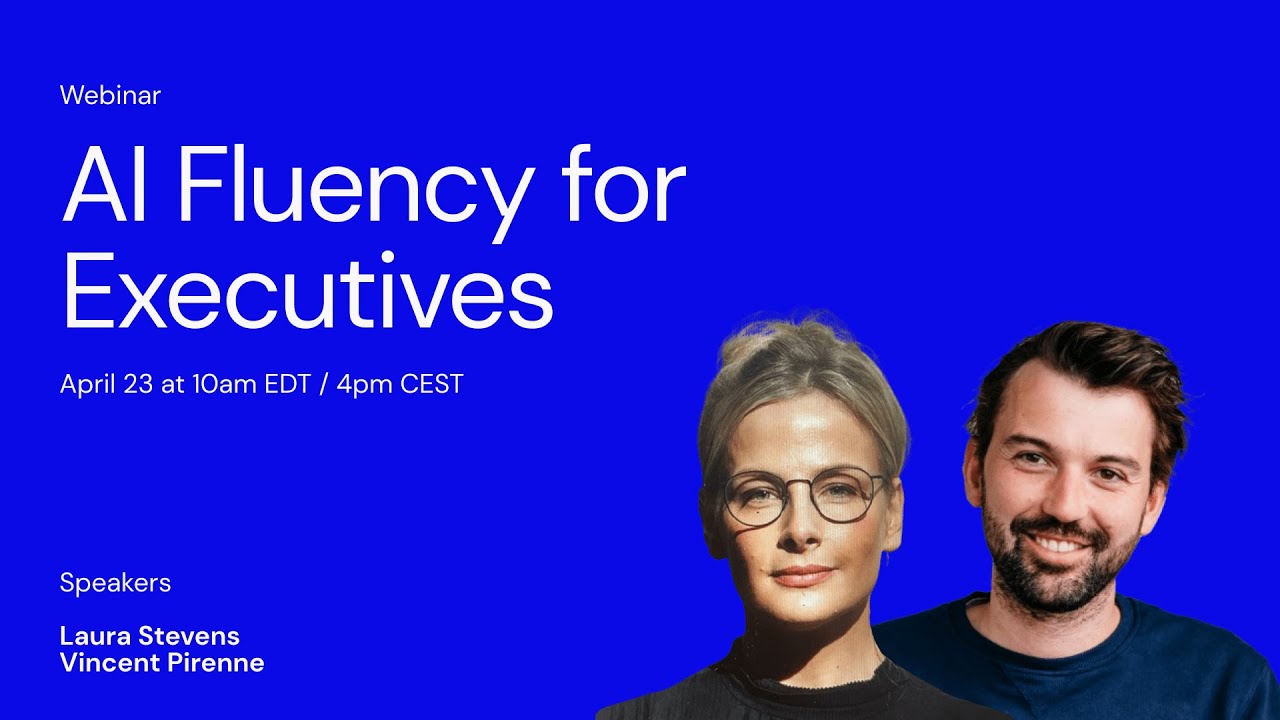 Webinar: AI fluency for executives