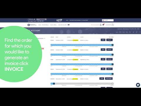 How To Generate an Invoice