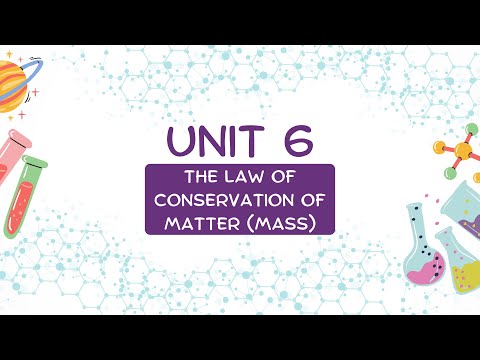 The Law of Conservation of Matter