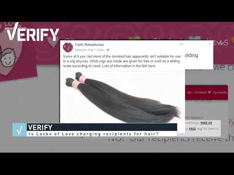 VERIFY: Is Locks of Love charging recipients for hair that's been donated?