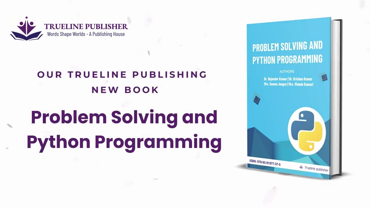 Problem Solving and Python Programming