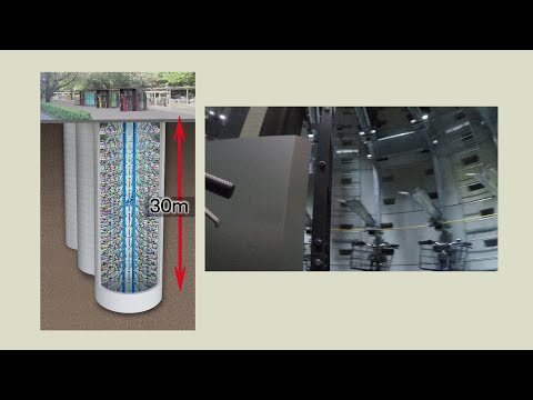 Innovative Underground Cycle Parking