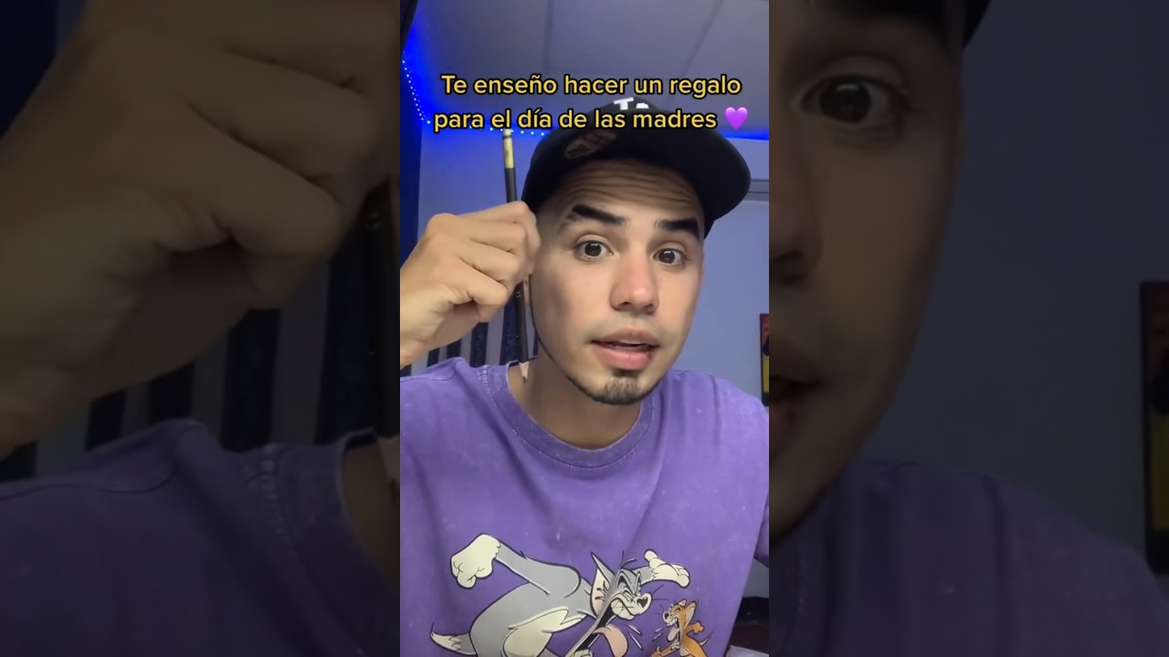 Te enseño hacer un regalo para tu mamá ❤️ #arte #dibujo #art