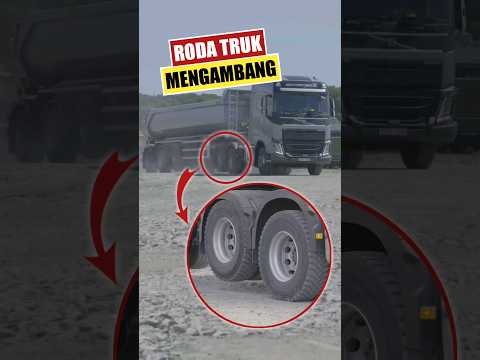 Inilah Alasan Ban Truk Menggantung #shorts