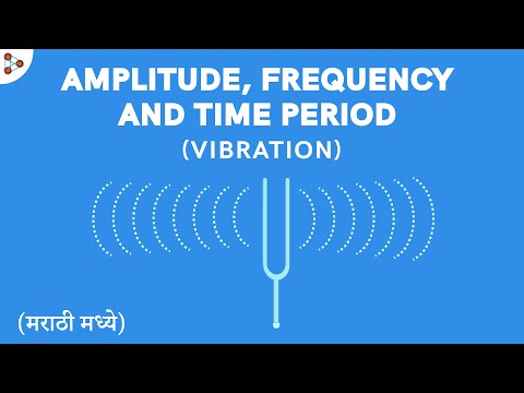 Sound - Lesson 05 | Amplitude, Frequency and Time Period of vibration - in Marathi (मराठी मध्ये)