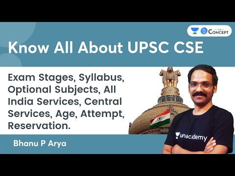 Know All About UPSC CSE | Exam Stages, Syllabus, Optional Subjects, Age, Reservation | Bhanu P Arya