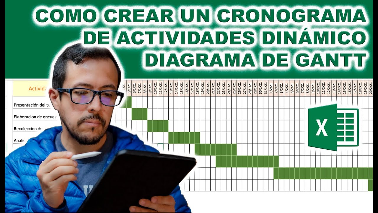 How to create a Gantt Chart in Excel