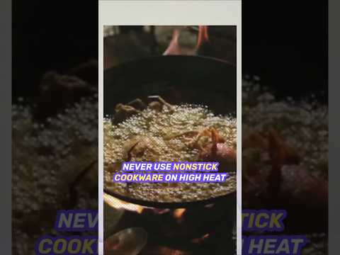 Is nonstick cookware safe to use? #Cooking #Safety #Kitchen #Pans # Dusmant# castiron ceramic