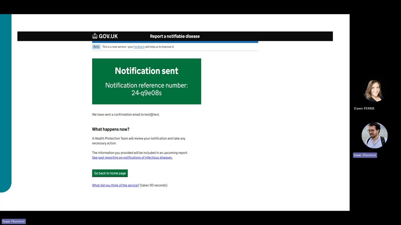 Report a Notifiable Disease Training Video