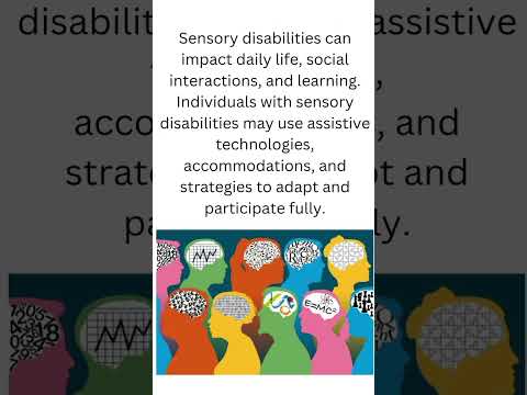 What is sensory disability? #specialeducation