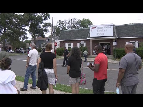 Frustrations Mount As Drivers Wait For Hours Outside New Jersey’s MVC Offices