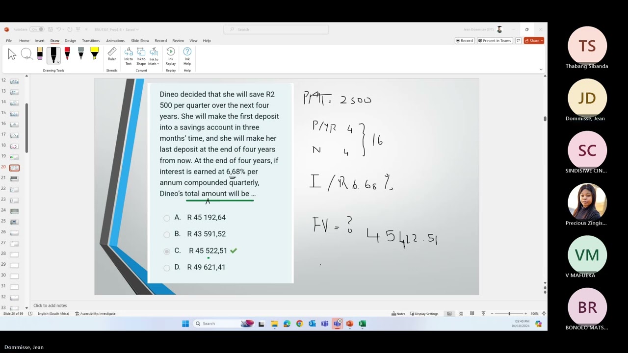 BNU1501 Exam Prep Session 2