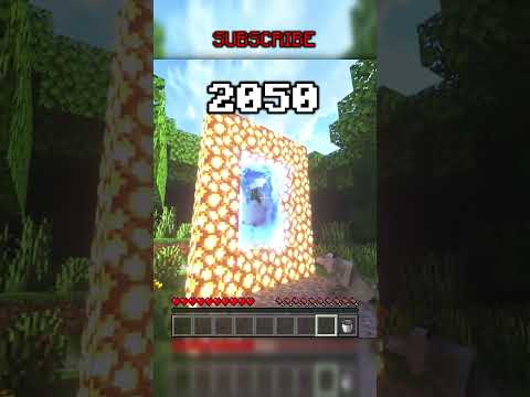 Minecraft 2023 VS 2050 ???? #shorts