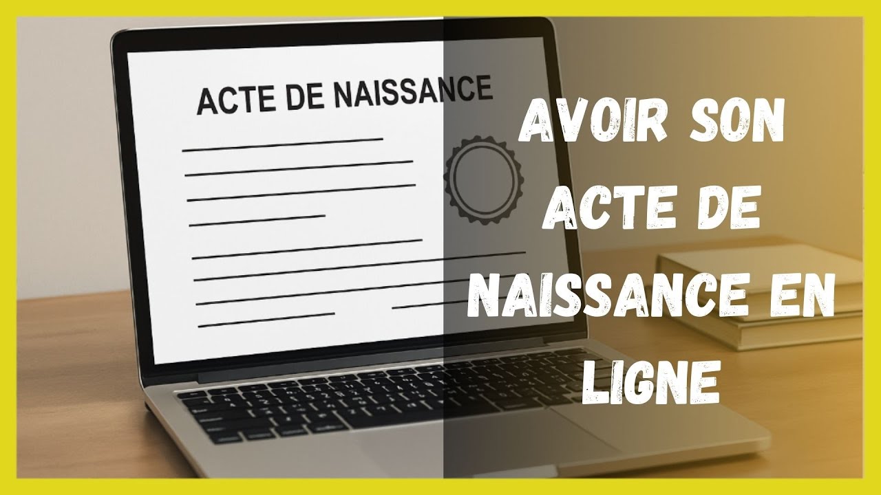 Comment avoir son acte de naissance en ligne