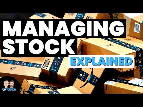 Managing Stock Explained | Bar Gate Stock Graphs, JIT, Procurement & Logistics