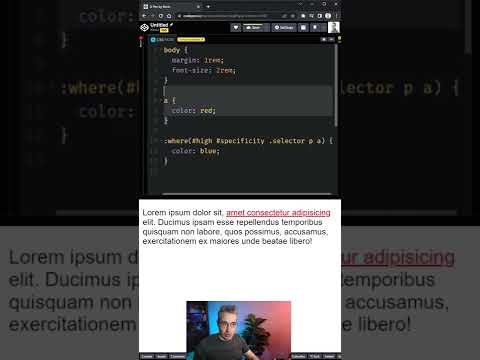 Remove the specificity of any selector in your CSS