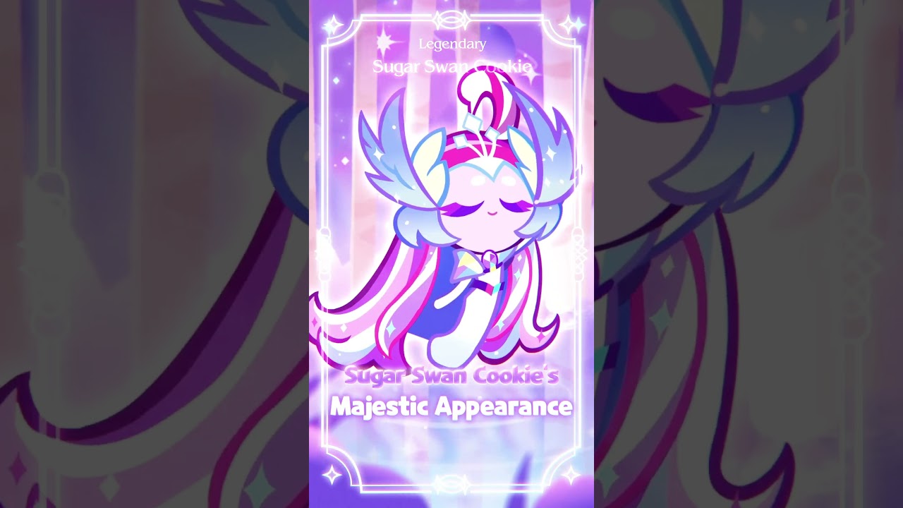 Sugar Swan Cookie has awakened!  #cookierun #update #sugarswan