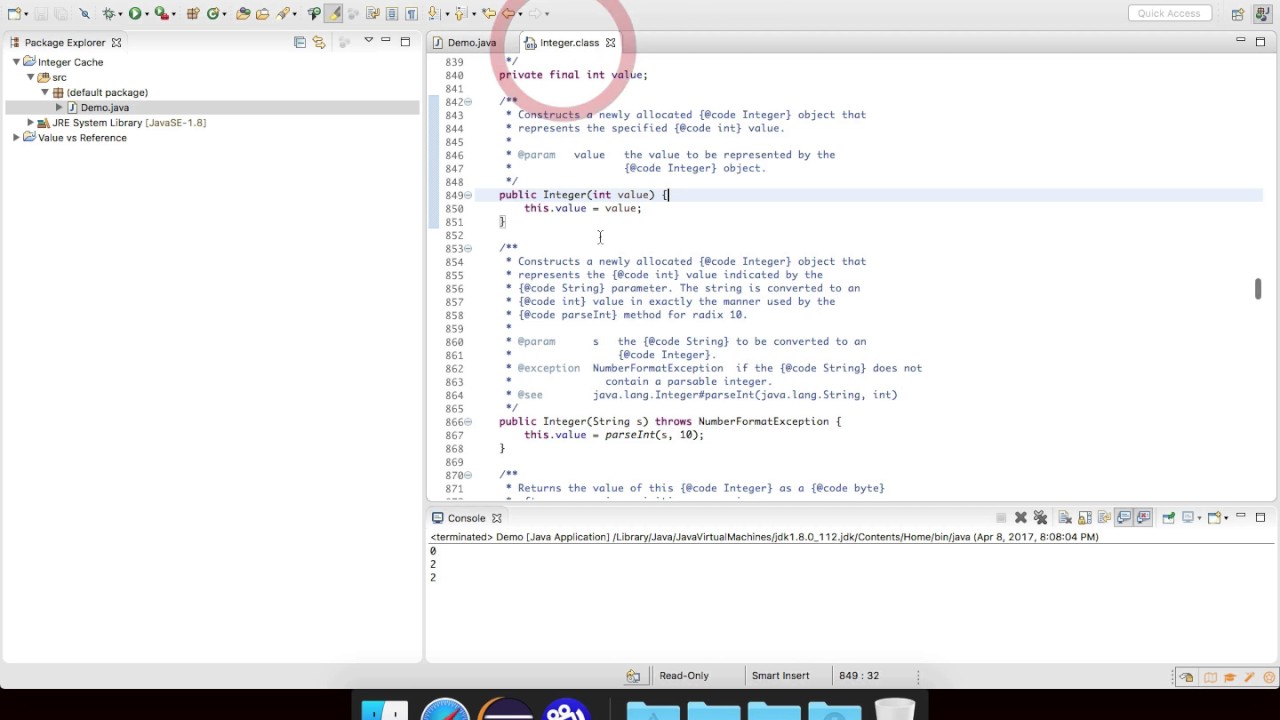 Java Integer Cache Reflection