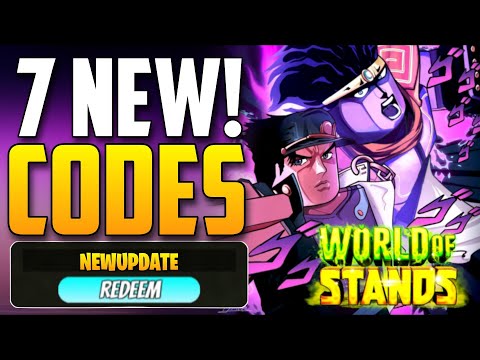 *NEW* ALL WORKING CODES FOR WORLD OF STANDS IN 2025! ROBLOX WORLD OF STANDS CODES