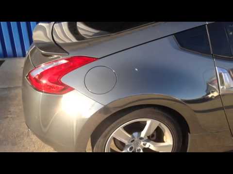 Custom Nissan 370z Avery Black Chrome Wrap