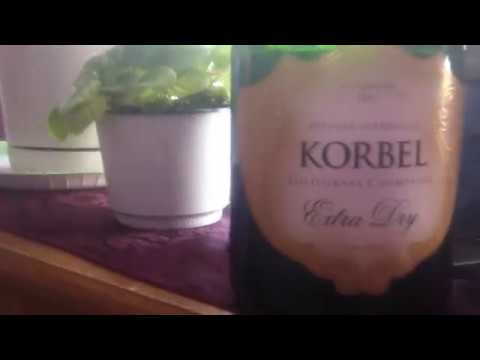 Werby's Champagne Review: Korbel Extra Dry.