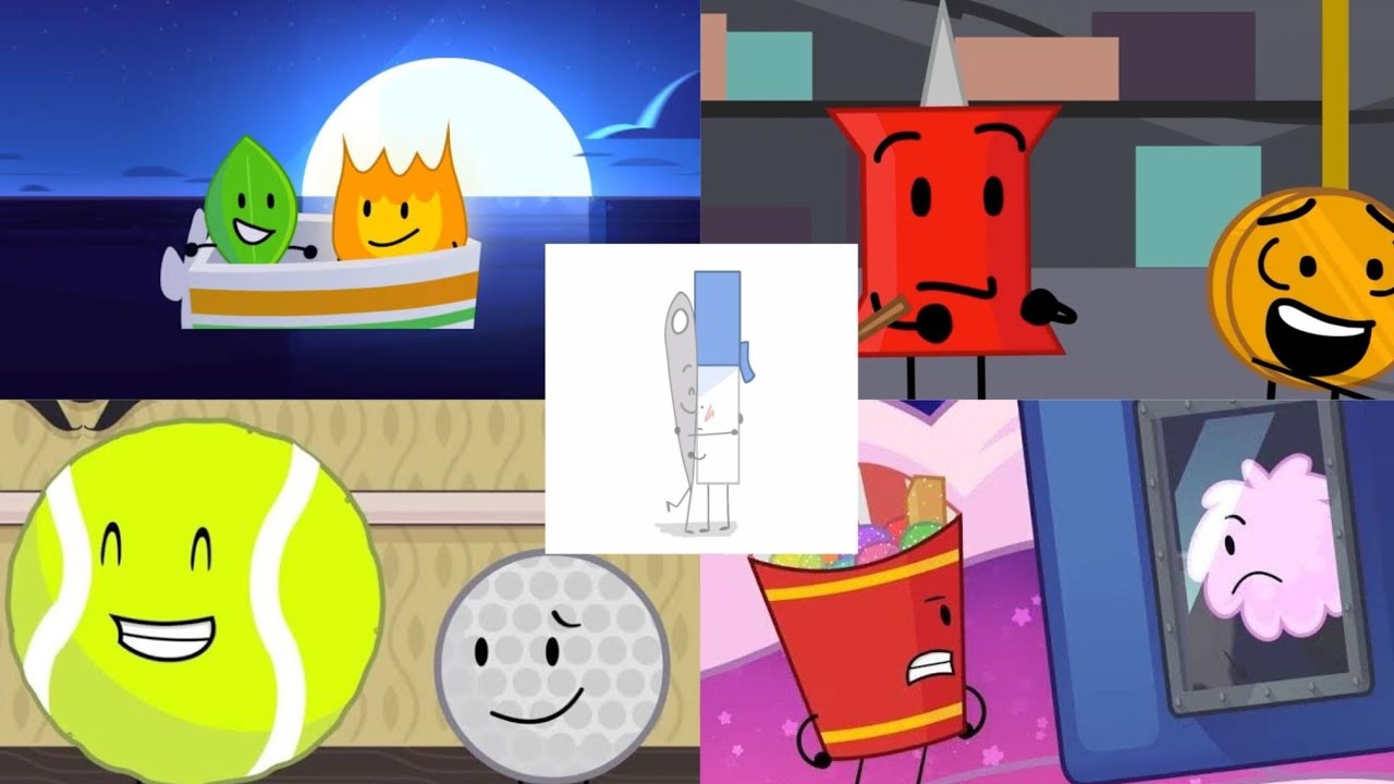 Top 10 Favorite BFDI Ships